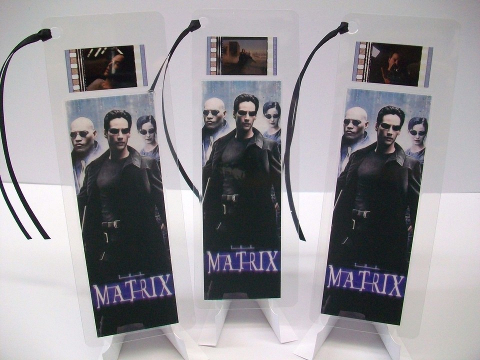 MATRIX Movie Film Cell Bookmark Collectible Compliments poster dvd | eBay