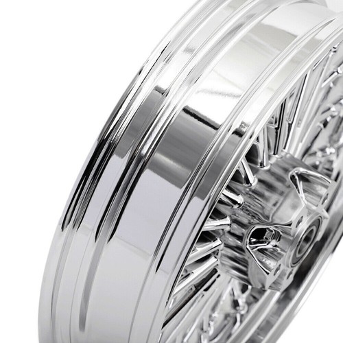 16x3.5 Chrome Fat Spoke Wheel Rear Rim for Yamaha XVS650 V-star V STAR ...