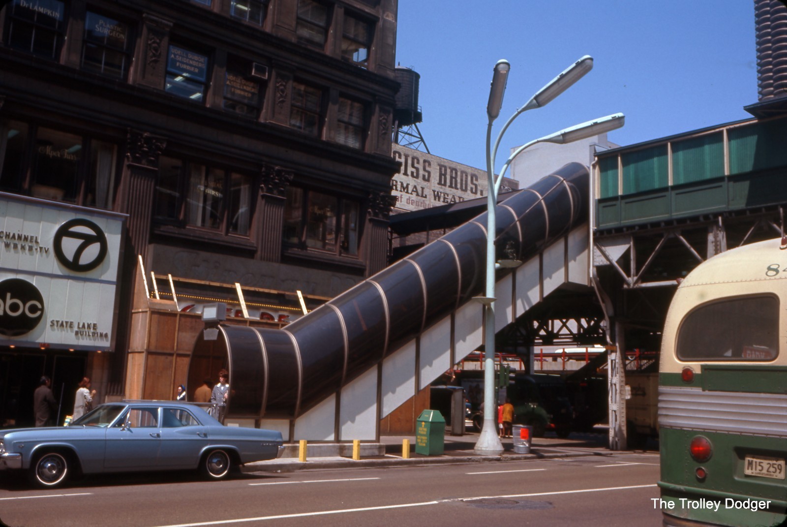 CTA Chicago Transit Authority Loop "L" 1967 35mm Original Ektachrome Slide | eBay