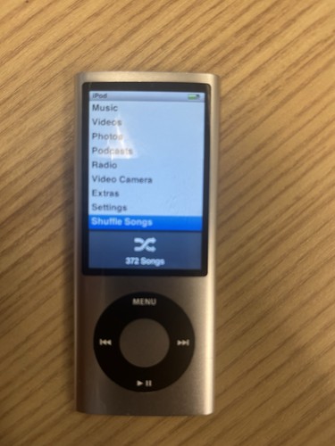 Apple iPod Nano 5th Generation 16 GB Silver Model A1320 Camera Tested ...