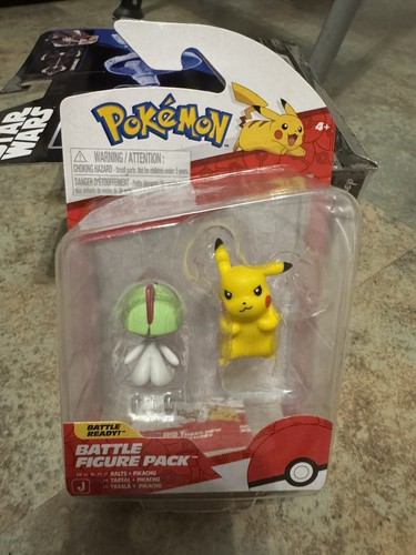 “Pokemon” Pikachu & Ralts, Battle Figure Pack, Jazwares New | eBay