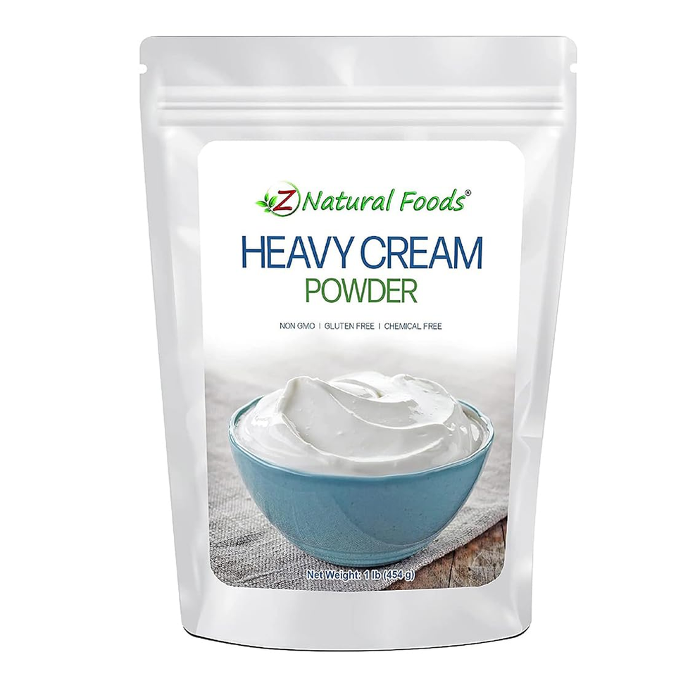 Heavy Cream Powder - Nutrient-Dense, Delicious Powdered Cream with 1 ...