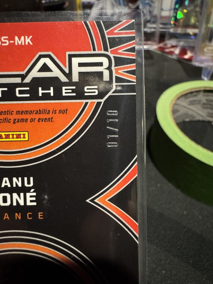 2024-25 Panini Obsidian Soccer Solar Gold Patch Manu Koné 1/10 *bookend ...