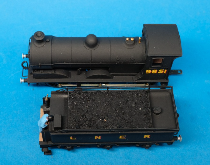 Kit built LNER ex North British Reid J35 0-6-0 locomotive 9851 DJH OO ...