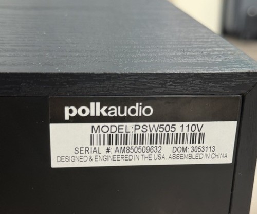 Polk PSW505 Powered Subwoofer for sale online | eBay