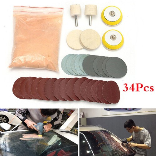 34pcs / Set Kit Polissage Accessoires Pi??ces R??paration Remplacement Pratique | eBay