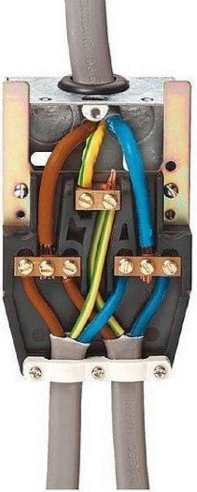 Cooker Connection Unit PRW217 Appliance Dual Outlet Plate 45A fantastic ...