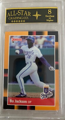 Bo Jackson All Star Grading baseball card | eBay