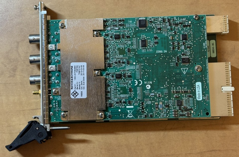 National Instruments NI PXI-5922 16 to 24 Bit Digitizer 256Mb per ...