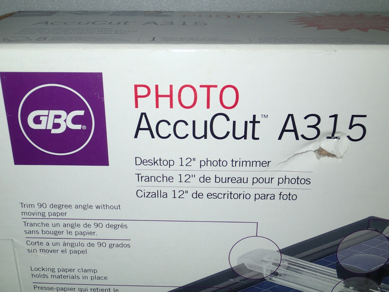 GBC Accucut A315 Photo Trimmer a for sale online | eBay