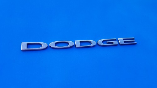 DODGE AVENGER GRAND CARAVAN DART JOURNEY REAR EMBLEM LOGO BADGE USED ...