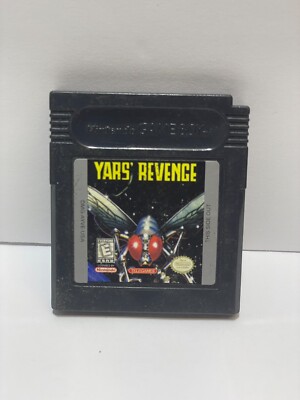 Yars' Revenge Nintendo Game Boy Color (1999) Cartridge Authentic TESTED ...