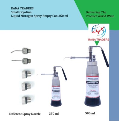 Small Cryo Liquid Nitrogen Spray Container Dermatology Made CRYO Can 500ml OK ts | eBay