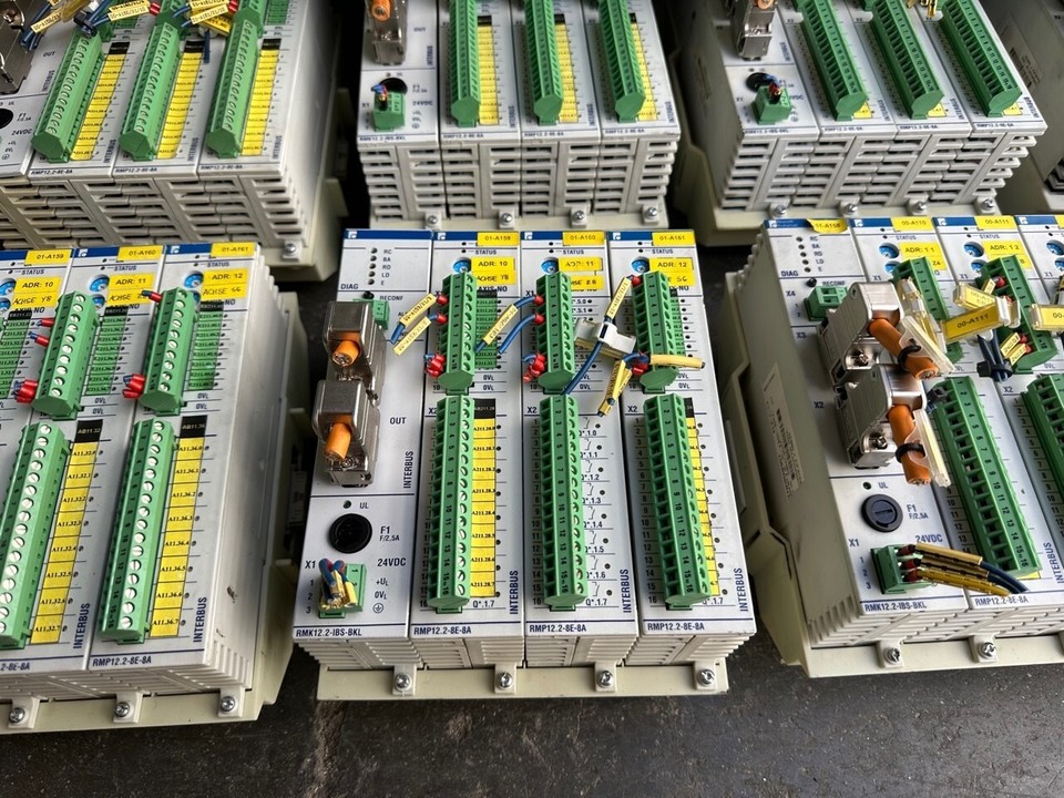 Rexroth indramat RMK12.2-IBS-BKL with RMP12.2-8E-8A (x3) | eBay