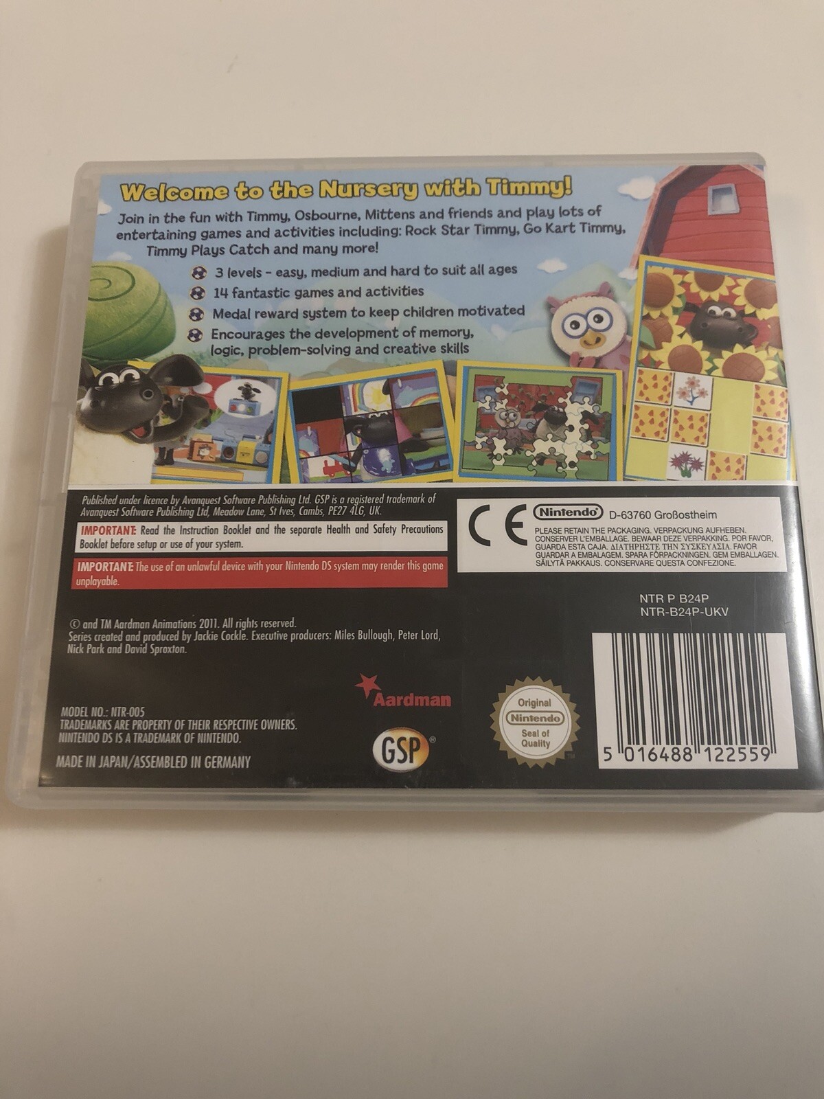 Timmy Time - Nintendo DS | eBay UK