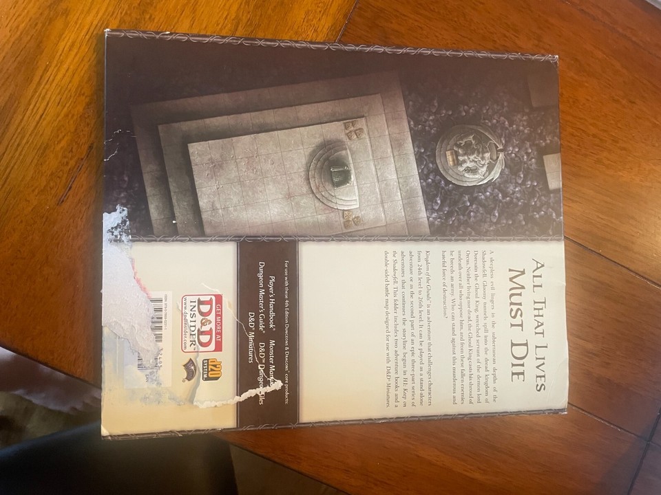 Dungeons and Dragons (DnD) 4th Edition (4e) Kingdom of the Ghouls ...