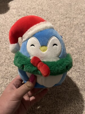 Puff 5" Squishmallow Christmas Penguin *Tag Included* | eBay