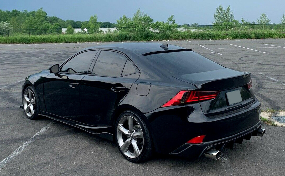 Rear Bumper Diffuser Splitter Lip 5F Style For Lexus IS250 IS350 IS200T ...