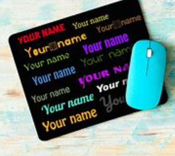 Mouse Pad Personalised Custom Your Picture Computer Mousemat Extra ...