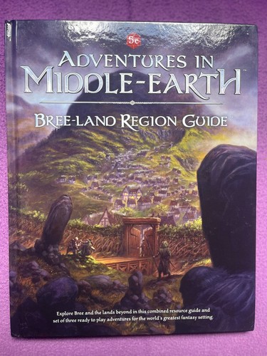 BREE LAND REGION GUIDE Adventures in Middle Earth Cubicle7 5e Dungeons ...