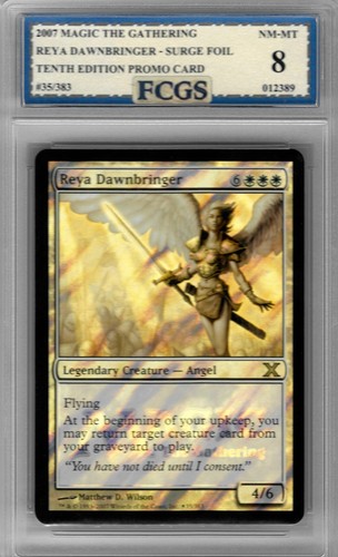 2007 MTG Reya Dawnbringer Promo Surge Foil #35 Graded FCGS 8 NM-MT | eBay