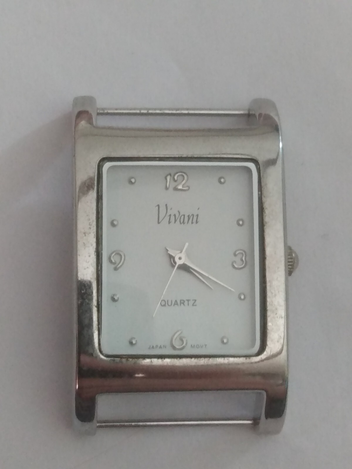 Vintage Vivani Silver-tone Women's Quartz Watch- #k523 -Stainless steel ...