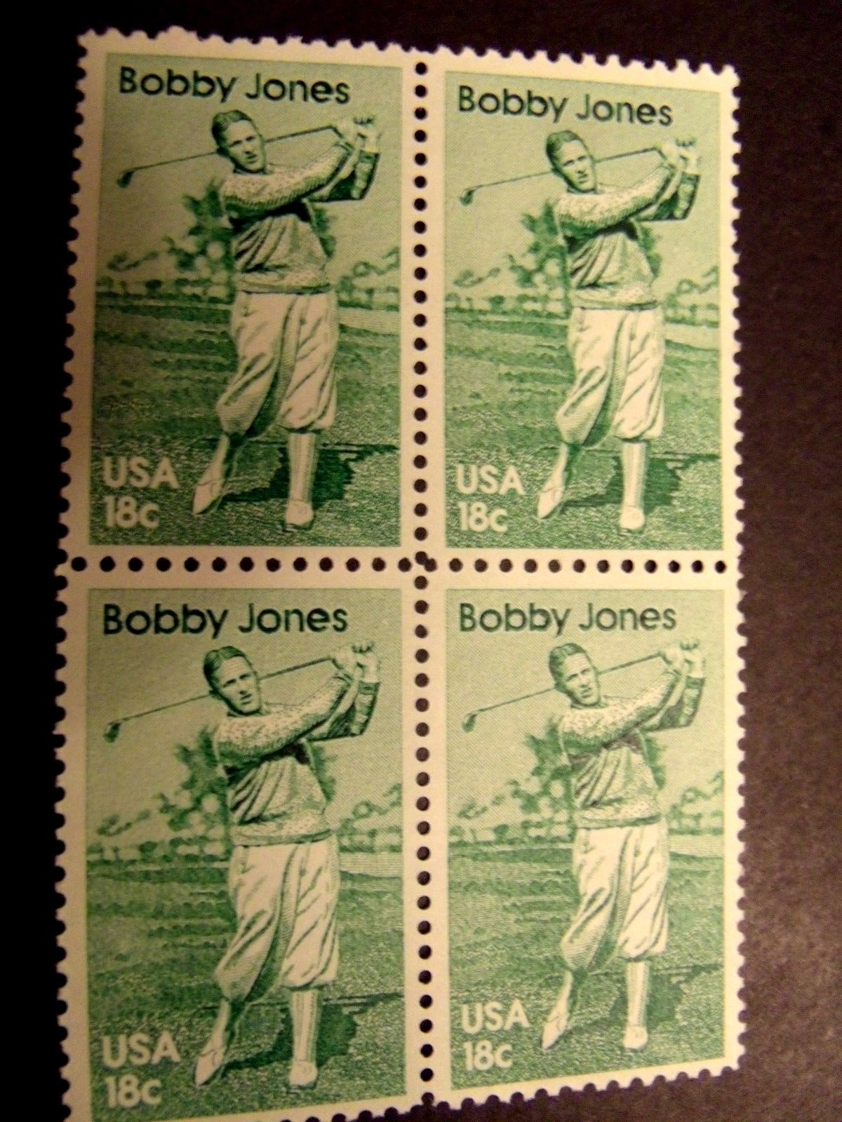US Postage Stamp 1981 BOBBY JONES Scott 1933 4 - 18c | eBay