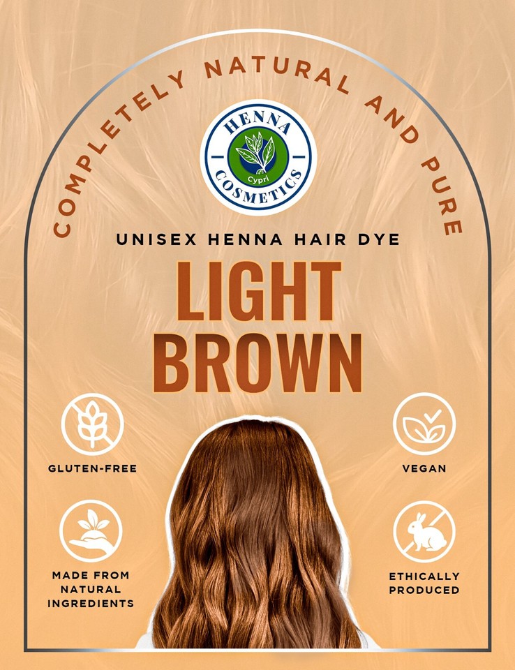 Henna Cosmetics Henna Hair Color & Beard Dye for Men | 100 Grams+50 ...