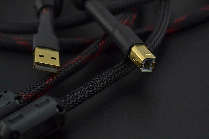 HIFI Enthusiast USB Cable DAC Line Type A-B A To B Silver Plated ...