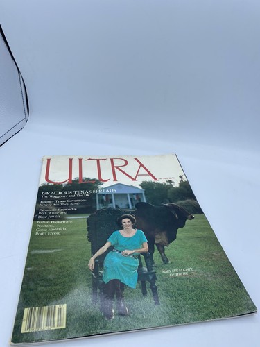 ULTRA-TEXAS STYLE MAGAZINE—Gracious Texas Spreads-July 1982 Vol 1 #2 | eBay