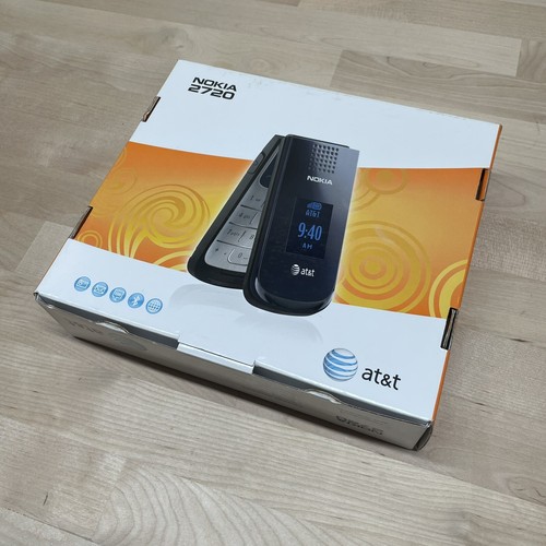 Nokia 2720 Fold Black 1.8" TFT Display 1.3MP Camera (AT&T) Flip Cell ...