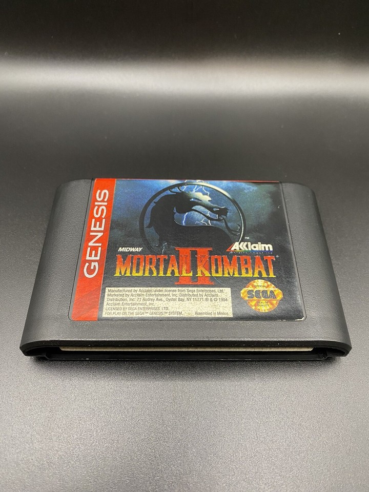 SEGA Genesis Model 3 Console W/ CORDS+4 GAMES NO CONTROLLER - TESTED ...