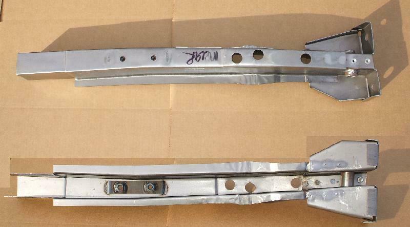70-74 MOPAR E-BODY REAR FRAME RAILS PAIR LH & RH - MADE IN USA | eBay