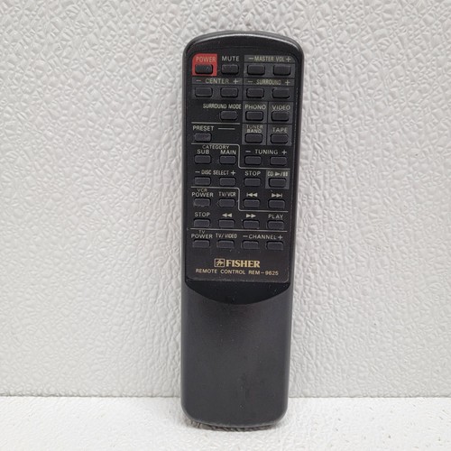 Fisher REM-9625 Remote Control Replacement OEM Tested Working | eBay