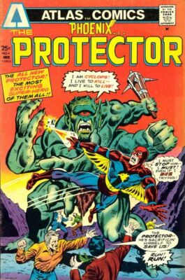 PHOENIX THE PROTECTOR #4 F, new origin, Atlas/Seaboard Comics 1975 ...