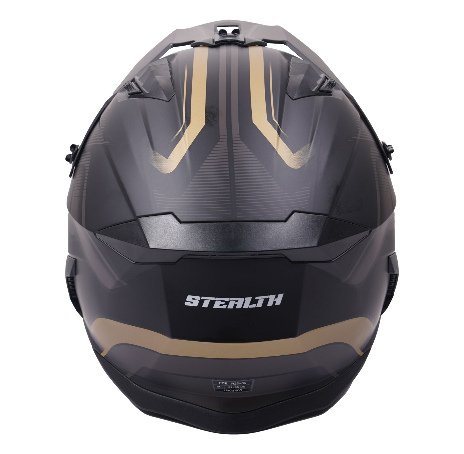 Motorcycle Helmet Stealth Fighter Urban Jet Removable Face Mask & Peak ...