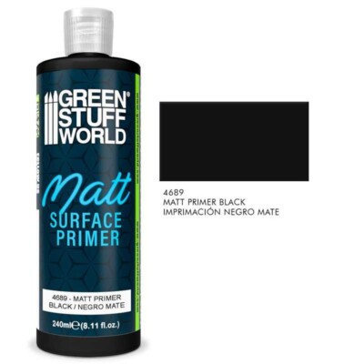 Primaire Noire Mate 240ml- pour Aérographe et pinceau Primer Black ...