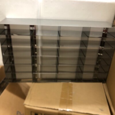 Stainless Steel Laboratory Storage Freezer Racks 24 Slot Size: 22"x12.5 ...