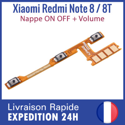 XIAOMI REDMI NOTE 8 (M1908C3JG) REPLACEMENT POWER/VOLUME BUTTONS FLEX ...