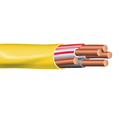 250' 12-2/2 NM-B Wire With Ground Non-Metallic Sheathed Cable (20 Amp ...