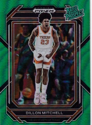 2023 Prizm Draft Dillon Mitchell Rated Prospects Green Prizm #6 PWE | eBay