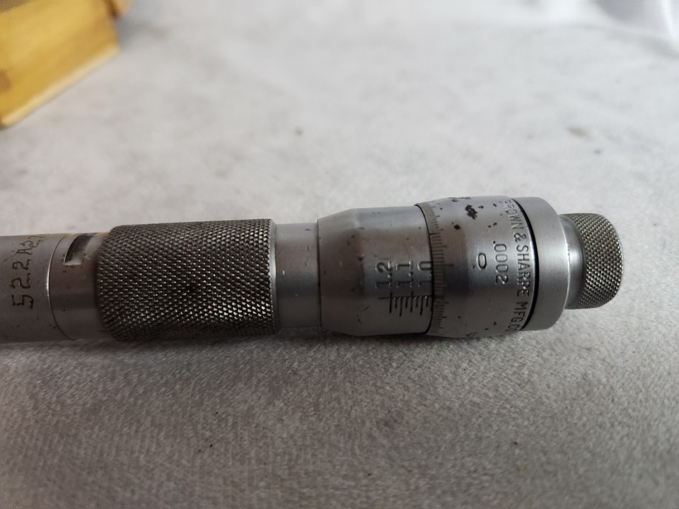 BROWN & SHARPE Tri Mik inside micrometer Holtest 1.0" - 1.2" .0002" | eBay