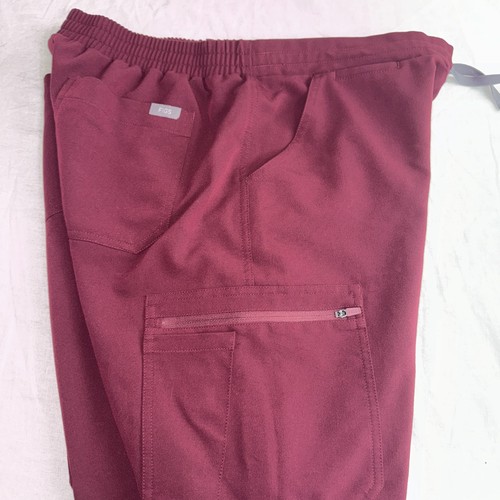 Figs Technical Collection Yola Scrub Pants Burgundy Women Sz M/P Medium ...