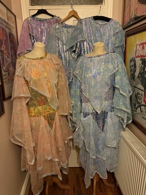GILBERT SULLIVAN IOLANTHE JOBLOT 5 FAIRY DRESSES PANTOMIME COSTUME ...