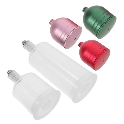 5 Pcs Paint Oxygen Bottle Nail Art Airbrush Storage Cup Automotive ...