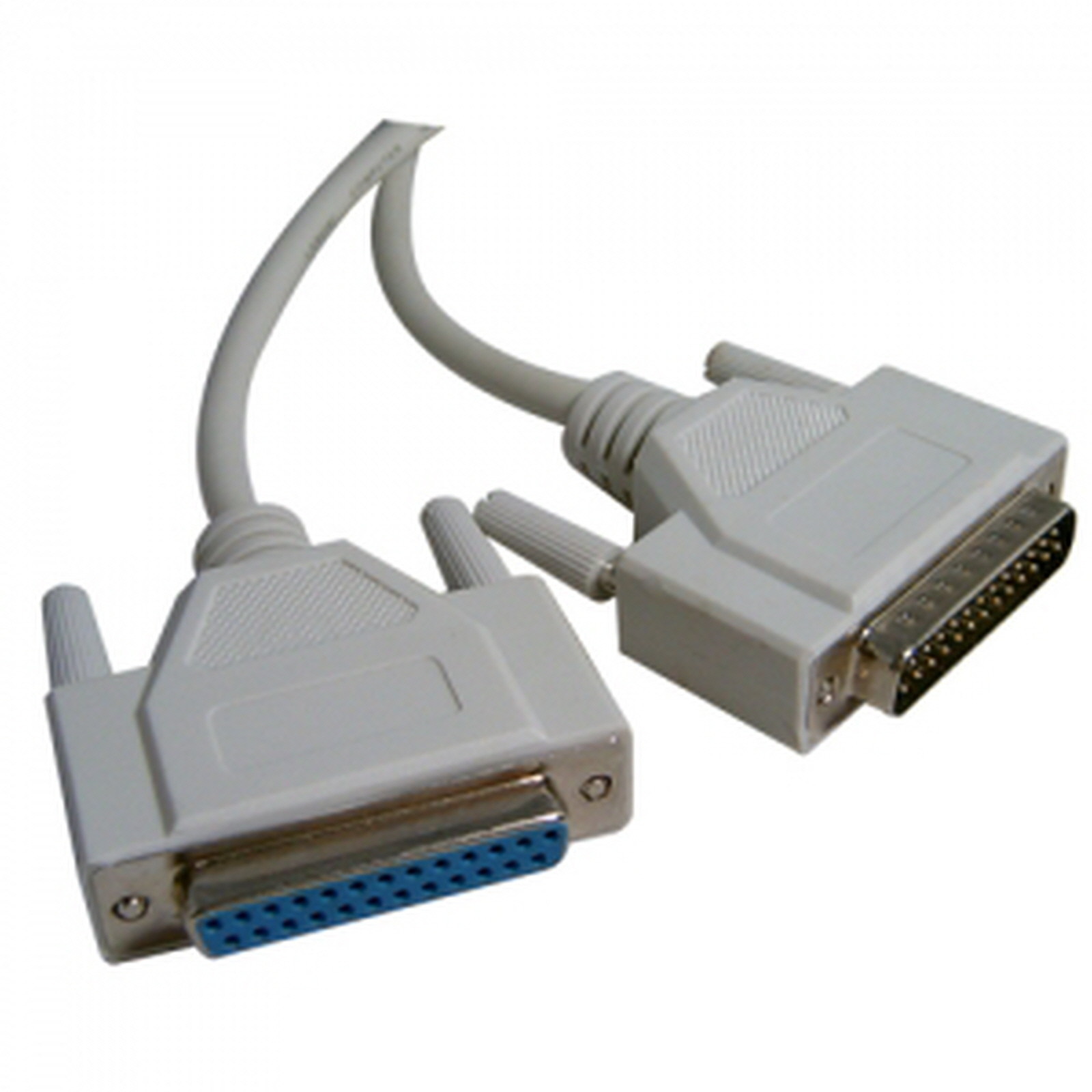 10M 30FT serial Parallel 25 pin Male to Female Extension Printer Cable ...