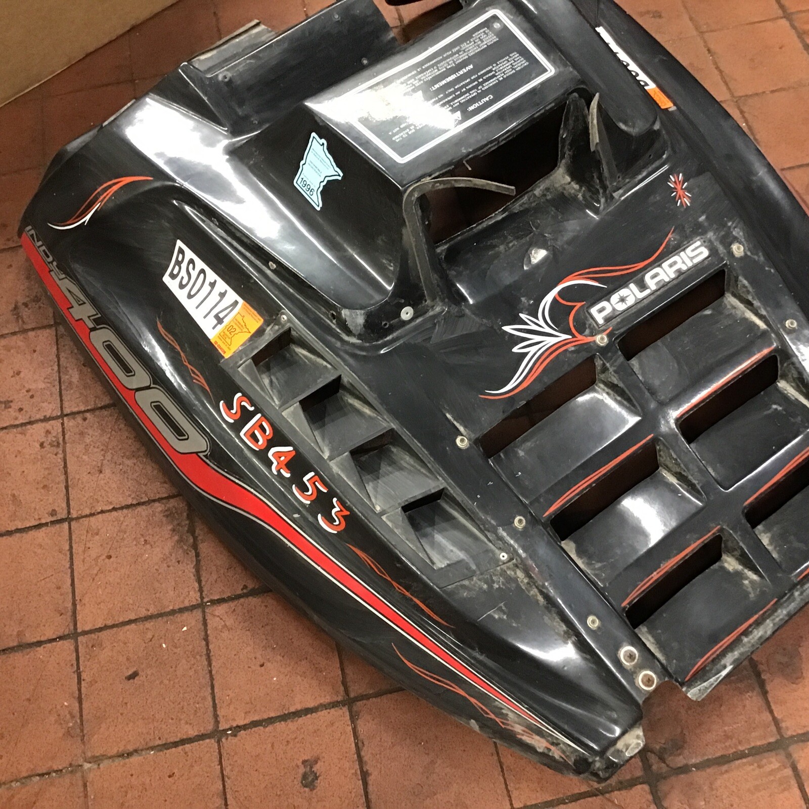 Hood # 5440184 Polaris 1985 Indy 400 Snowmobile (PICK UP ONLY) | eBay