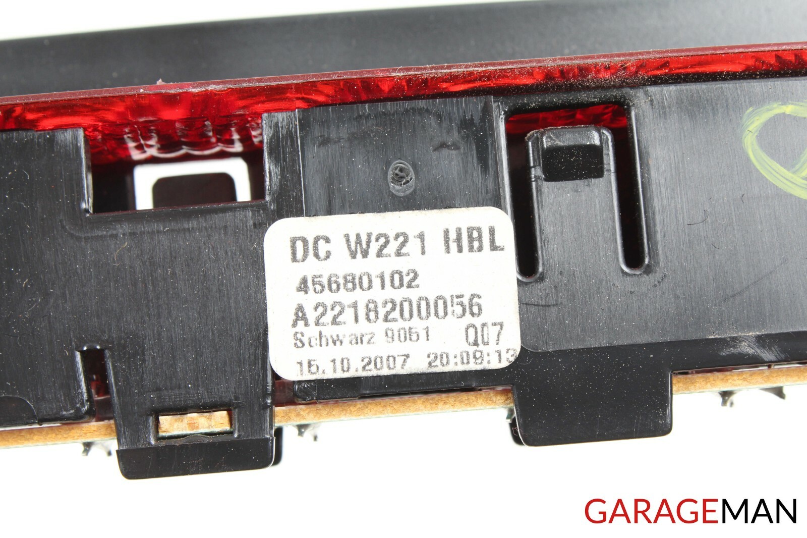 07-13 Mercedes W221 S550 CL550 Rear 3RD Third Brake Stop Light ...