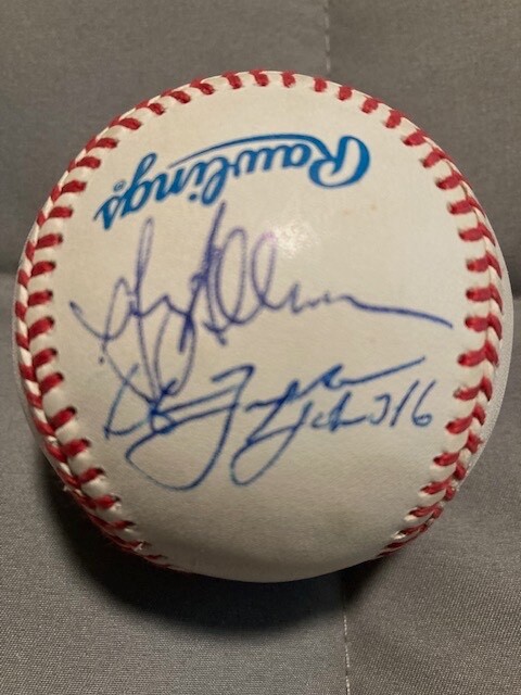 BOSTON RED SOX Multi-Signed Team OAL Baseball 1990s Butch Hobson, Rick ...