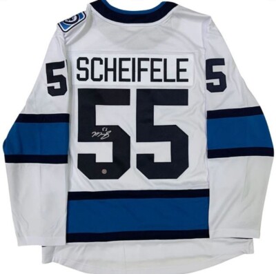 Mark Scheifele Autographed Winnipeg Jets RR 2 Fanatics Jersey (Frozen ...